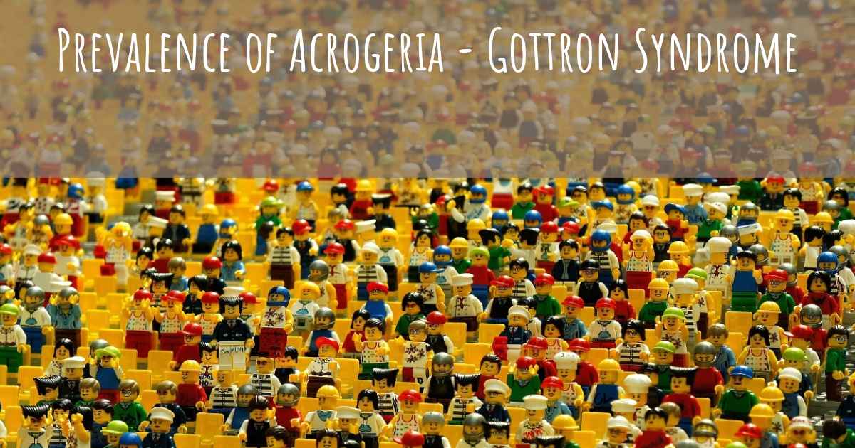 What is the prevalence of Acrogeria - Gottron Syndrome?