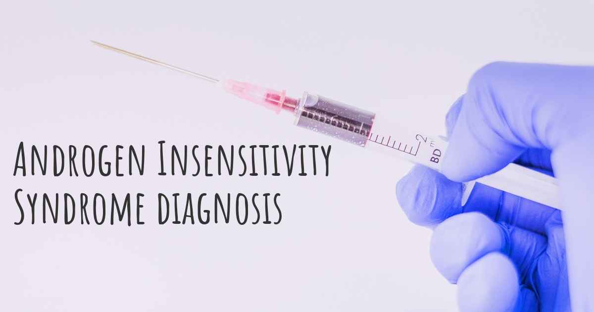 How is Androgen Insensitivity Syndrome diagnosed?