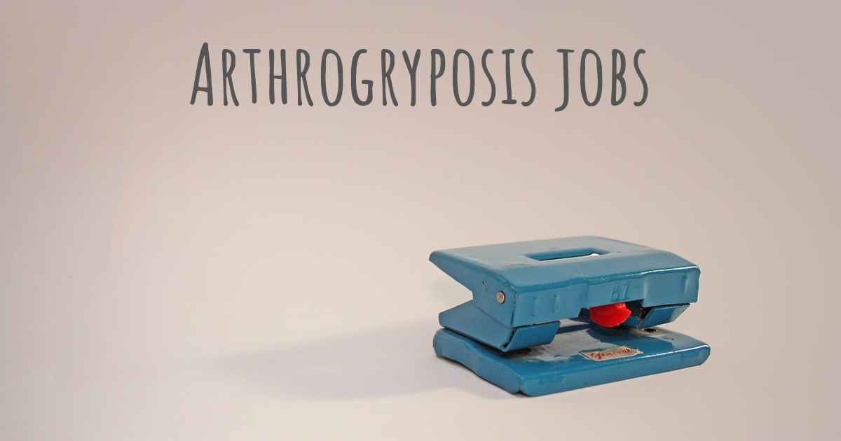 Can people with Arthrogryposis work? What kind of work can they perform?