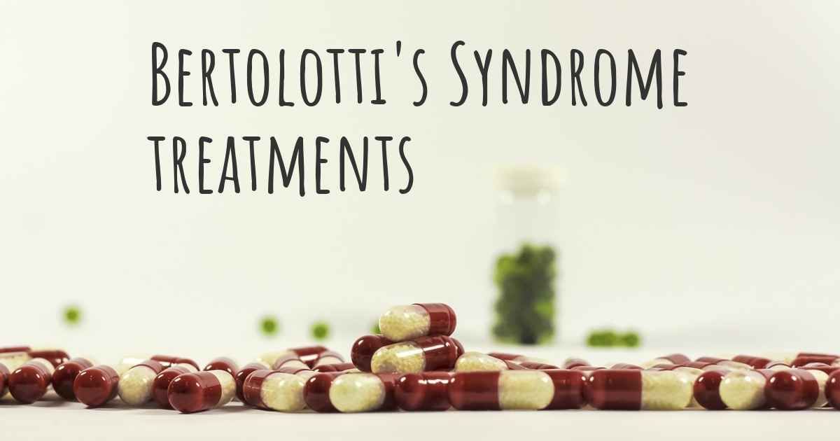 What are the best treatments for Bertolotti's Syndrome?
