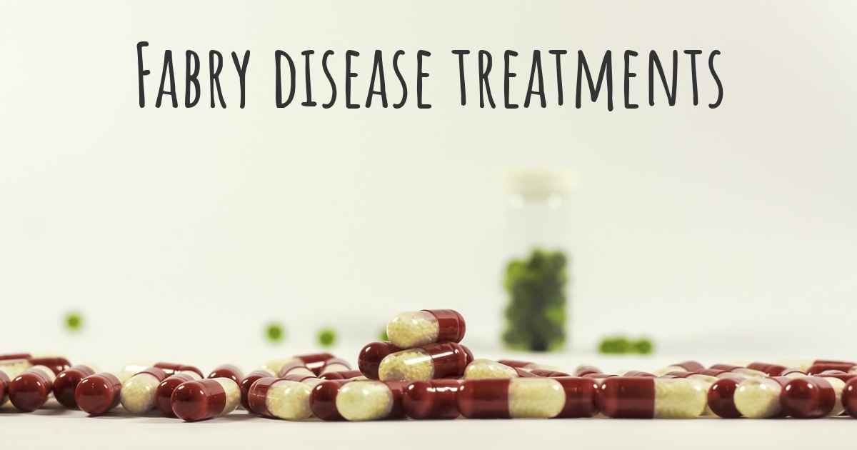 What are the best treatments for Fabry disease?