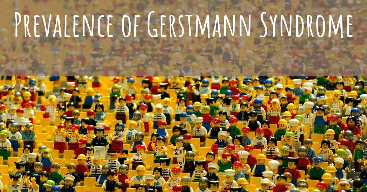 What is the prevalence of Gerstmann Syndrome?