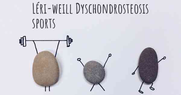 Is it advisable to do exercise when affected by Léri-weill ...
