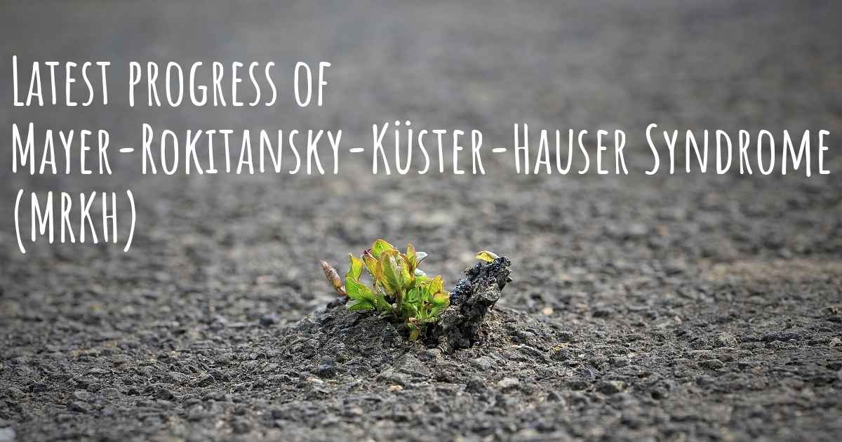 What are the latest advances in Mayer-Rokitansky-Küster-Hauser Syndrome ...