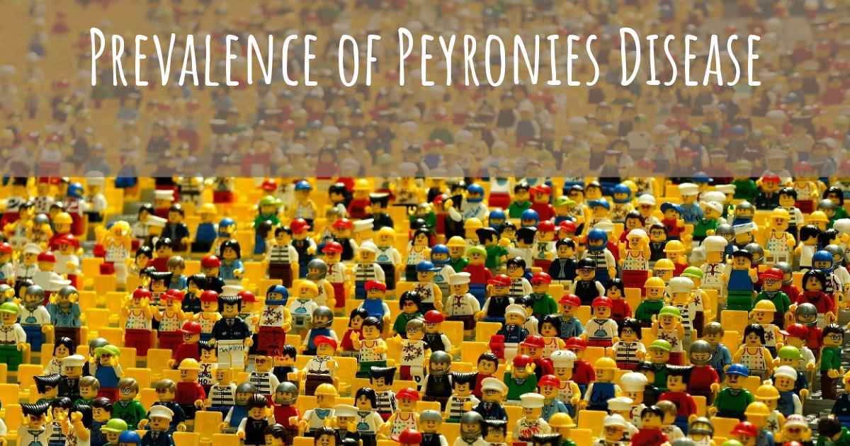 What is the prevalence of Peyronies Disease?
