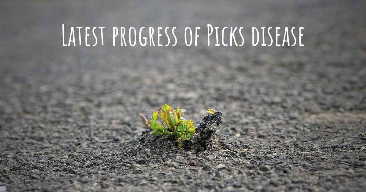 What are the latest advances in Picks disease?