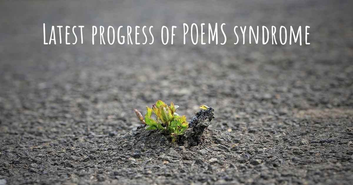 What are the latest advances in POEMS syndrome?
