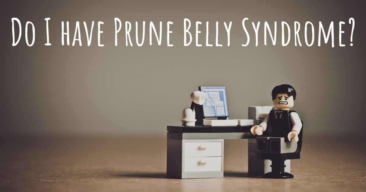How do I know if I have Prune Belly Syndrome?