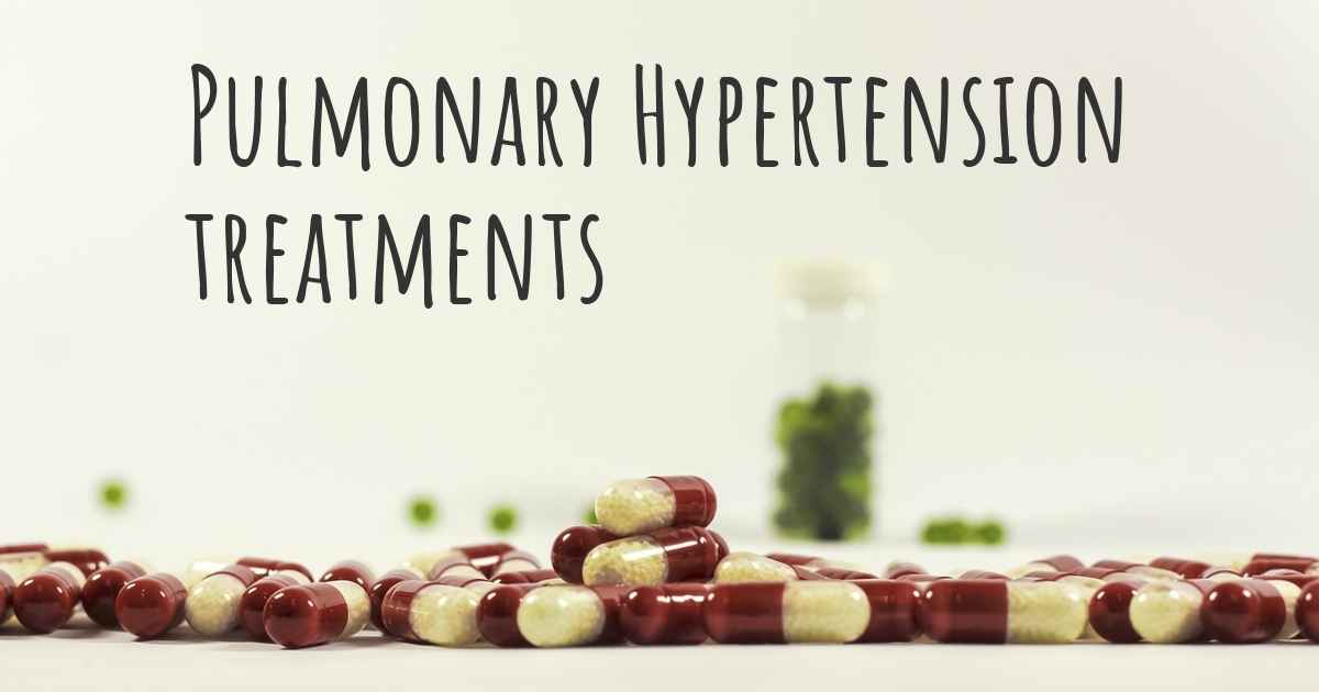 What are the best treatments for Pulmonary Hypertension?