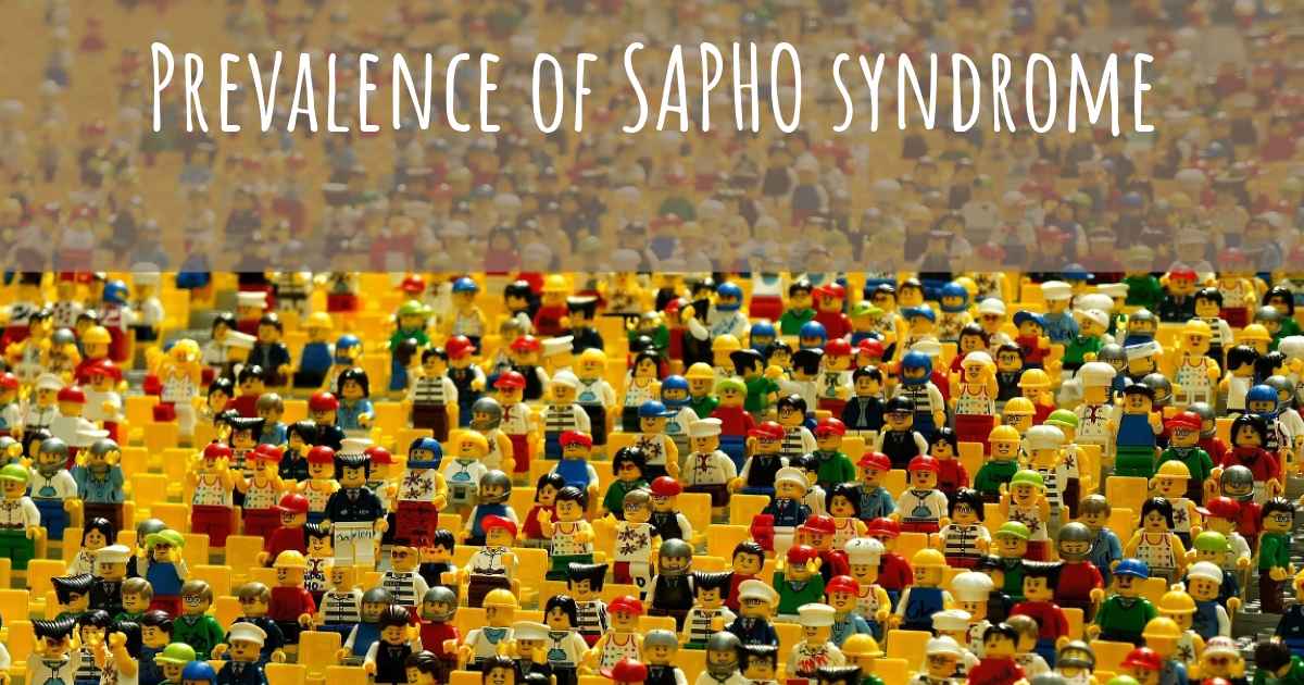 What is the prevalence of SAPHO syndrome?