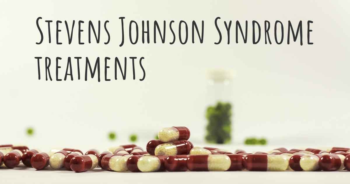 What are the best treatments for Stevens Johnson Syndrome?