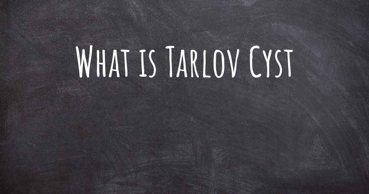 What is Tarlov Cyst