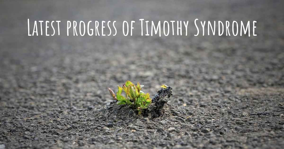 What are the latest advances in Timothy Syndrome?