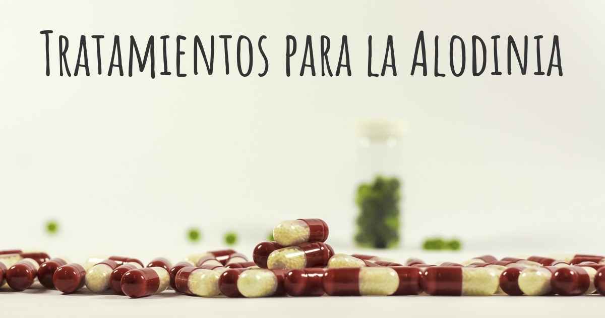 ¿Cuáles son los mejores tratamientos de la Alodinia?