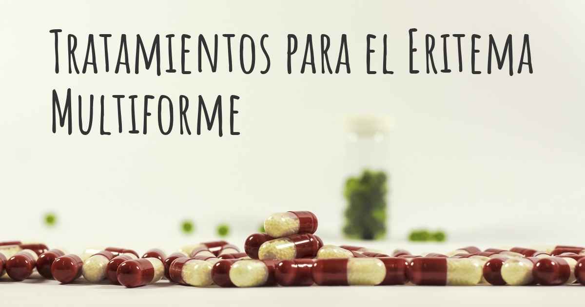 ¿Cuáles son los mejores tratamientos del Eritema Multiforme?