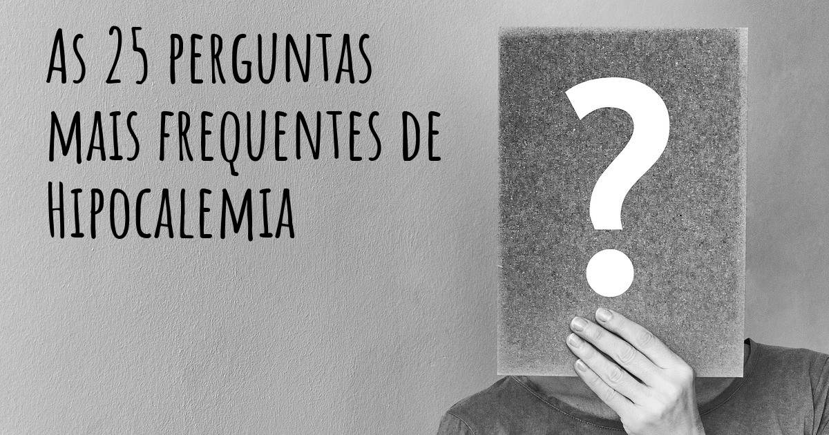 As 25 perguntas mais frequentes sobre Hipocalemia - Mapa de ...